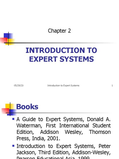 chapter 1 3 introduction to expert systems download free pdf