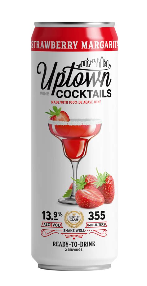 Strawberry Margarita Uptown Cocktails
