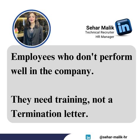 Sehar Malik On Linkedin When Employees Are Having Difficulty