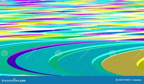 Render With Rounded Ellipses With Vibrant Colors Stock Footage Video Of Beautiful Creative