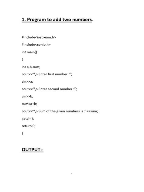 C Programs Pdf Computer Programming Software Engineering