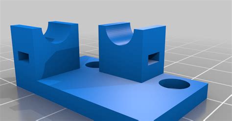 Y Axis Heated Bed Cable Mount For Geeetech I3 Pro By Faultedlogic