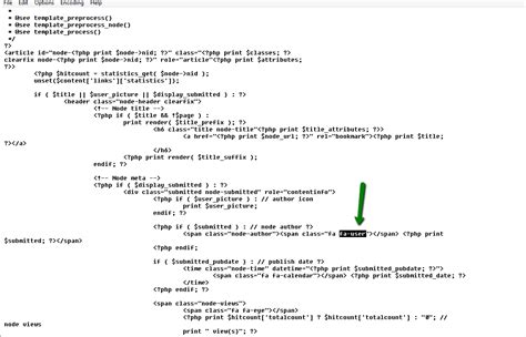 Drupal X How To Change Font Awesome Icons Template Monster Help