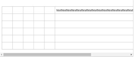 Package Table Long Text Element Does Not Break Line Inside A Table