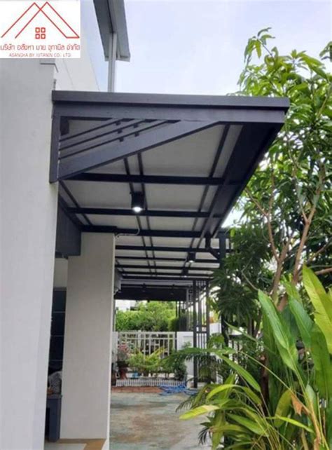 รับทำหลังคา กันสาดทุกชนิด ทำได้ตามแบบที่ลูกค้าต้องการ Tel 0826632546