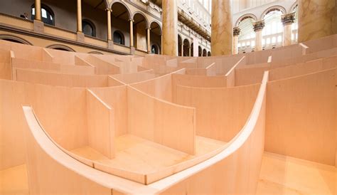 Bjarke Ingels Sets A Maze Down Inside The National Building Museum