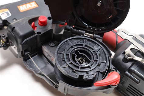 MAX TWINTIER RB T X With Gauge Wire Rebar Tying Tool