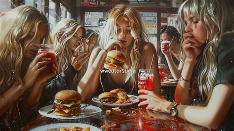 Hyperrealistic Social Networks Visualization Premium AI Generated Image