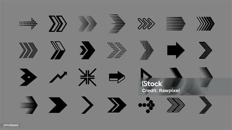 방향 기호가 필요한 디자인 프로젝트를 위한 다양한 스타일과 방향의 검은색 화살표 아이콘 모음입니다 검은색 화살표 아이콘 및 기호 모음입니다 다양한 간단한 검은색 화살표
