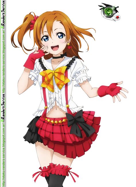 Love Livekousaka Honoka Kawaiii Idol Render Ors Anime Renders