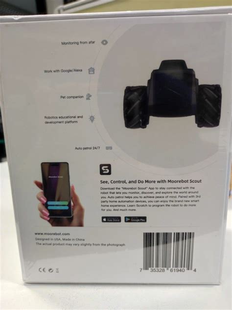 Moorebot Scout Mobile Robot Toy With Smart Camera Powered By Ai Hobbies And Toys Toys And Games On