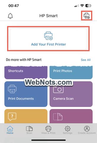 How To Add HP Ink Tank Wireless Printer In IPhone With HP Smart App WebNots
