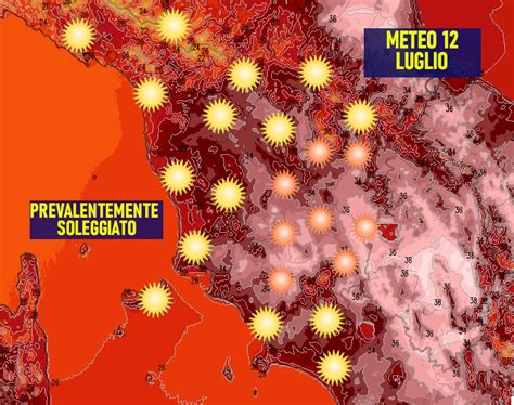 VENERDI SENZA OMBRE ANCORA CALDO SABATO ALITO PIU FRESCO Meteo