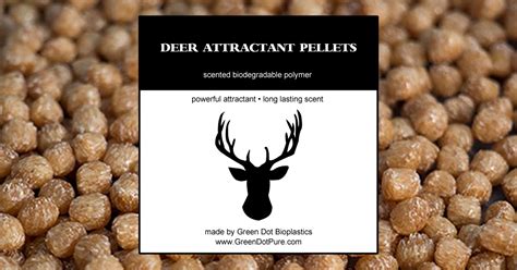 Biodegradable Deer Attractant Pellets Indiegogo