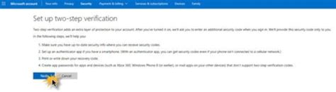 How To Enable 2 Step Verification In Microsoft Account