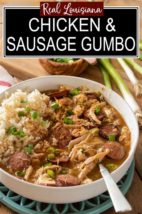 Chicken And Sausage Gumbo • Craving Some Creativity