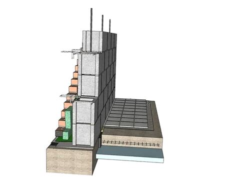 Brick And Block Cavity Wall Youtube