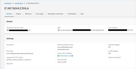 Serve Multiple Domains Under One Aws Cloudfront Distribution William Idakwo