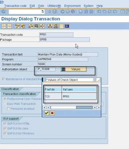 Maintain T Codes With SE Sap Security Pages