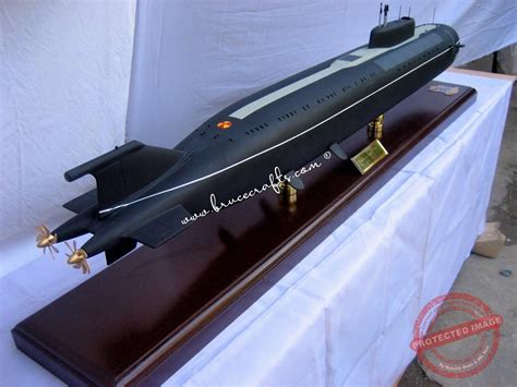 Ssgn Oscar Ii Class Project 949a Kursk Mahogany Wooden Aircraft