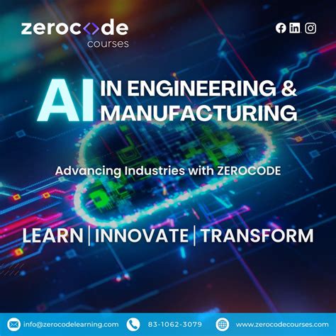 Zero Code Learning On Linkedin Zerocodelearning Ai Aiinengineering Aiinmanufacturing Nocodeai