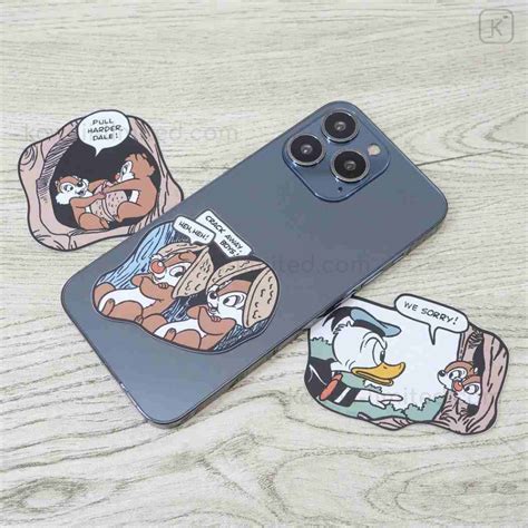 Japan Disney Vinyl Sticker Set Chip And Dale Kawaii Limited
