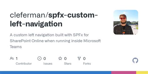 Github Clefermanspfx Custom Left Navigation A Custom Left