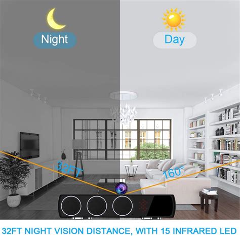 Yuanfan Hidden Camera Spy Camera Bluetooth Speaker With 4k Videonanny