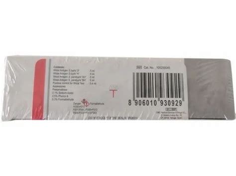 Tydal Widal Antigen Slide Tube Test Kit At Rs 245 Box Jaipur Id