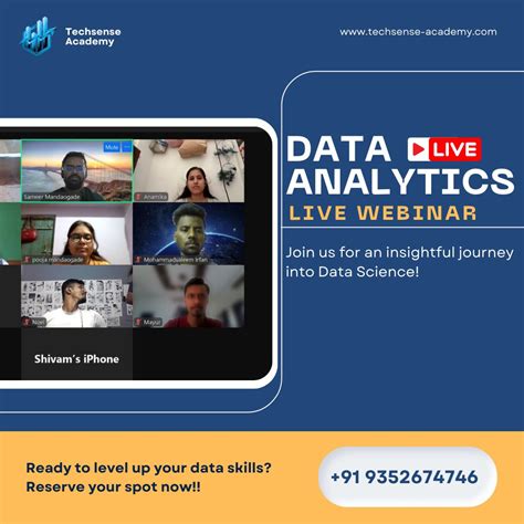 Techsense Academy On Linkedin Datascience Livewebinar