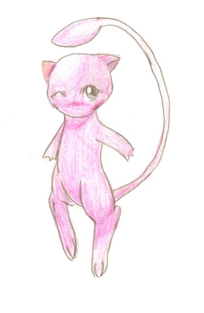 Colored Mew By Amzzy On Deviantart