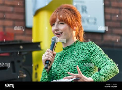 London UK 15 August 2015 BBC Radio 1 S Alice Levine Introduces Acts