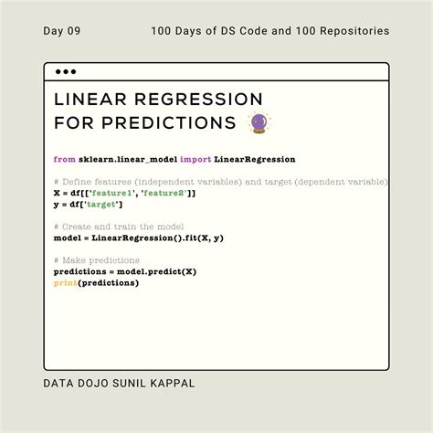 sunil kappal on linkedin python machinelearning datascience datadojo