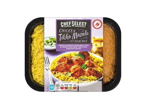 Chef Select Chicken Tikka Masala With Pilau Rice LIDL