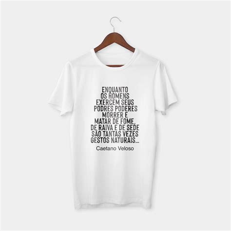 Camiseta Caetano Veloso Elo7 Produtos Especiais