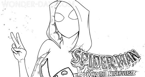 Spider Man Across The Spider Coloring Pages Wonder Day — Coloring