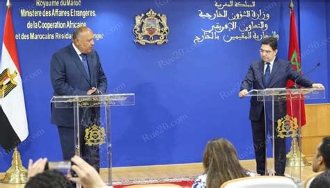 زيارة مرتقبة لوزير الخارجية المصري للمغرب المغربية المستقلة