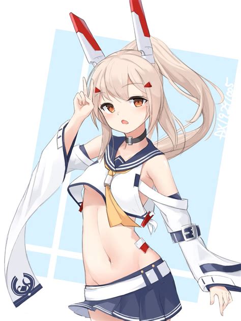 綾波アズールレーン 「綾波〜〜〜〜〜進水日おめでとう大遅刻 」dx Penguin（xdp）のイラスト
