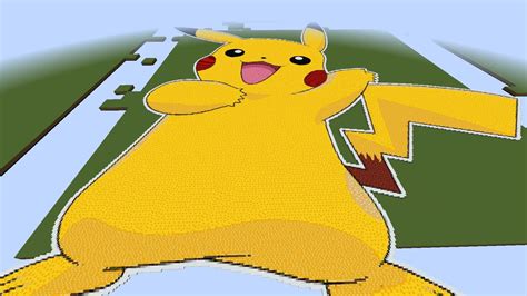 Pokemon Pixel Art Minecraft Map