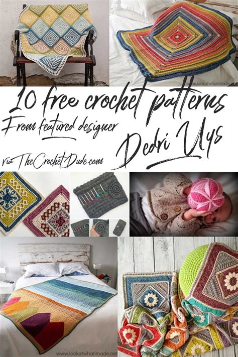 Featured Designer Dedri Uys The Crochet Dude Crochet Pillow Cover