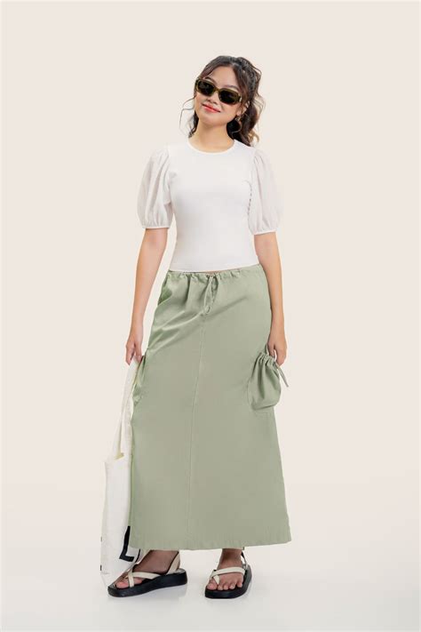 White Puff Sleeve Top LibÉ