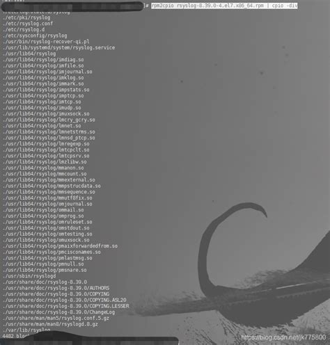 提取原rpm包里的spec文件及重新打包提取rpm的spec Csdn博客