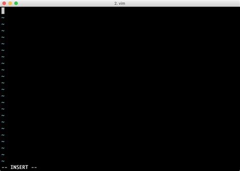 An Intro To Vim The Unix Text Editor Every Hacker Should Be Familiar