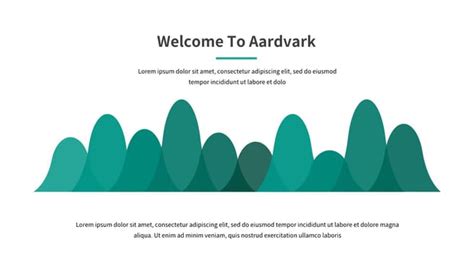Flat Design Of Line Of Green Trees Google Slide Theme And Powerpoint Template Slidedocs