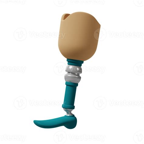 Prosthetic Leg 3d Illustration 21186737 Png