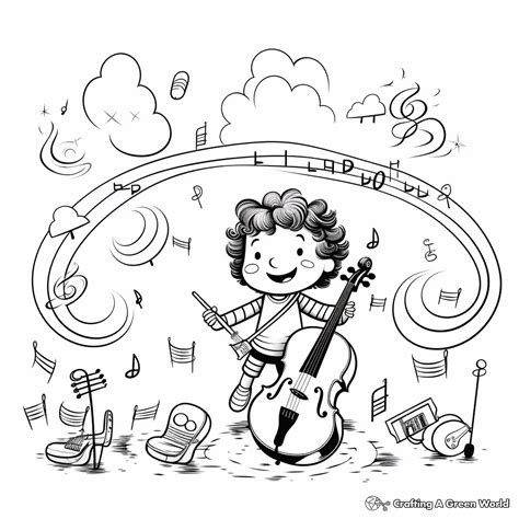Classical Music Coloring Pages 2025