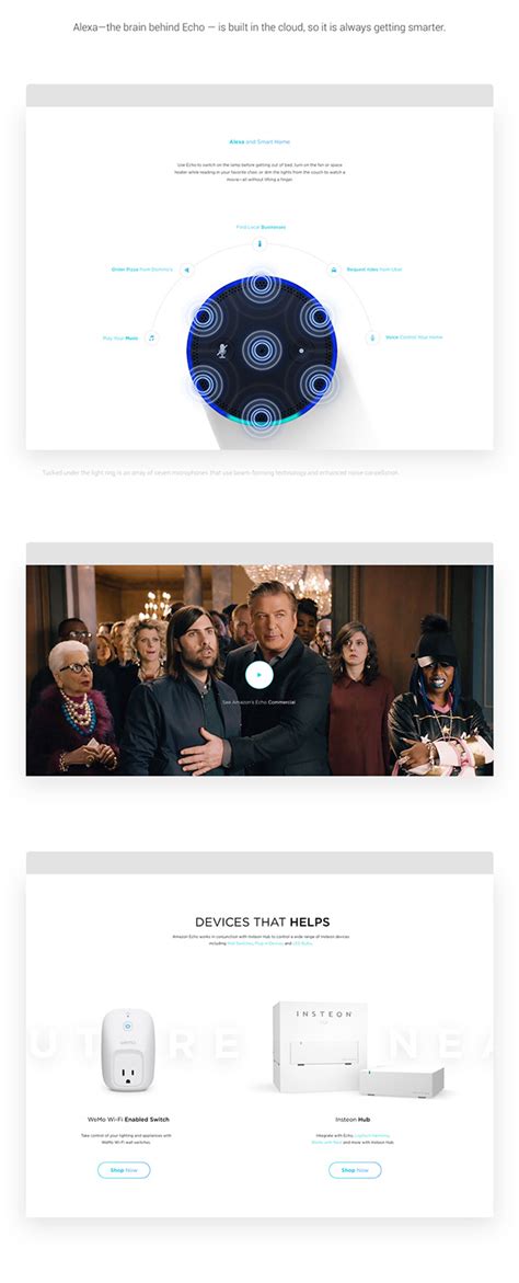 Amazon Echo On Behance