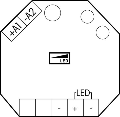 EB Funkaktor PWM LED Dimmschalter FLD61 1 Kanal Demelectric AG