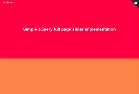 Github Epranka Sections Slider This Is A Very Simple Implementation Of The Sections Slider In