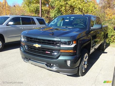 2017 Chevy Silverado Color Graphite Metallic